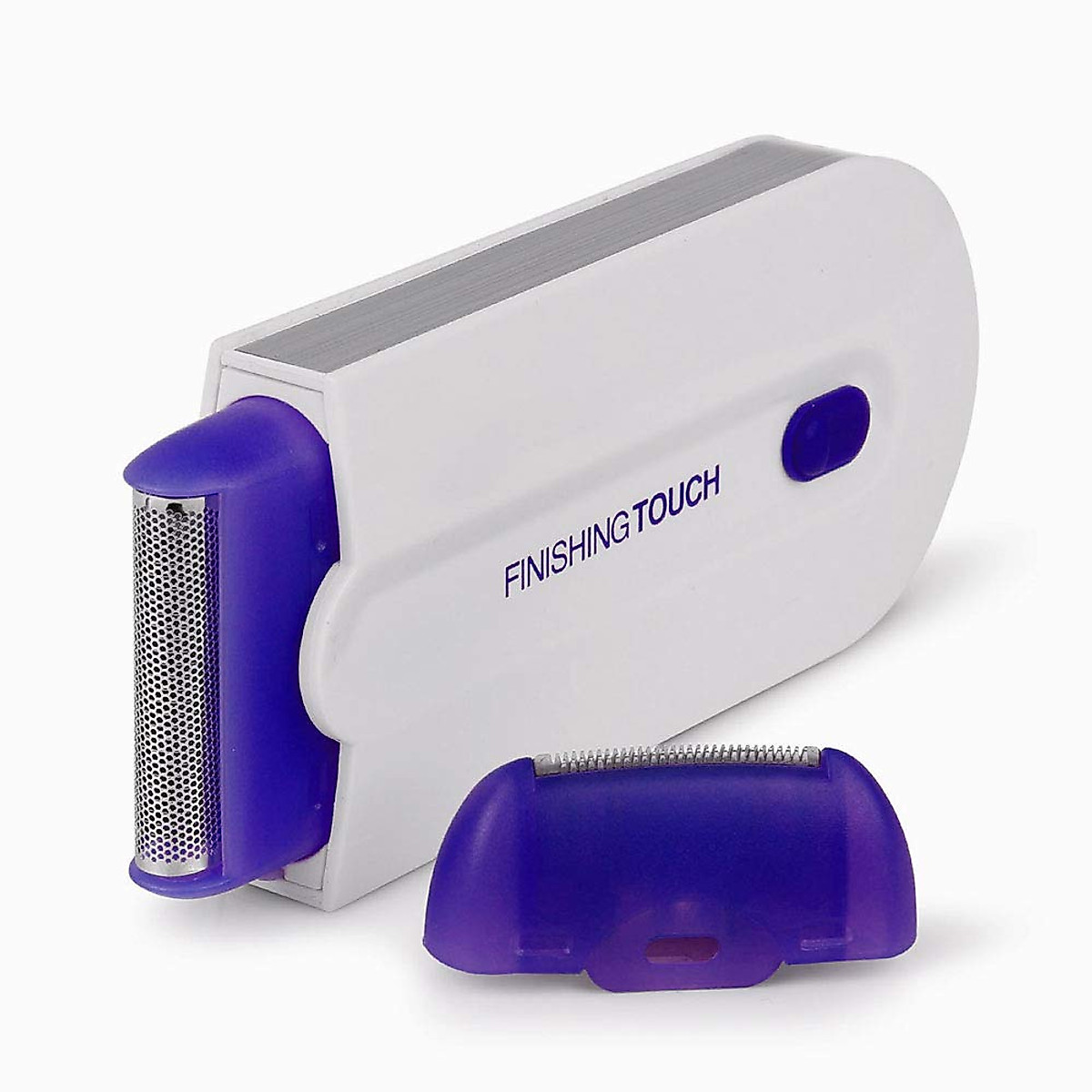 5.9x3.3x1 inch Female epilator, rechargeable lady electric shaver for arms, armpits, bikini line, legs, back(Purple+white)