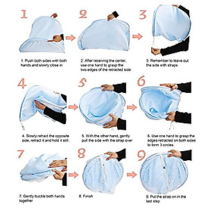 Crib Netting,Baby Bedding Portable Baby Mosquito Net ,Insect Screen, Ultralight, Folding Design for Dining Tables for Children Summer Supplies, Mosquito Net Crib Netting Kid Folding Baby Bedding