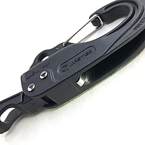 Rope Tightener, Guyline Adjuster for Tents and Tarps one Hand Control Tie Down Cam Mechanism for Camping, Hiking, Backpacking (2pcs) Essential Pocket Tools for Post-Disaster Recovery,Windproof