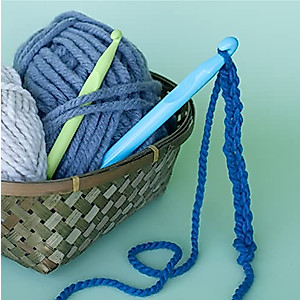 Wright Products Boye 74492 Jumbo Plastic Crochet Hook Set, Sizes P16 & Q