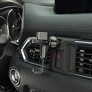 BEHAVE Phone Holder fit for cx5 Mazda,Adjustable Air Vent Phone Holder,Mazda Car Holds Mount fit for Cx-5 2017-2022,Car Phone Mount for Smartphone,Note:not fit for 2016 CX-5