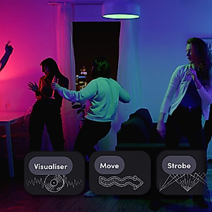 LIFX Color, A19 1100 lumens, Wi-Fi Smart LED Light Bulb, Billions of Colors and Whites, No bridge required, Works with Alexa, Hey Google, HomeKit and Siri, Multicolor