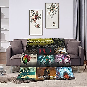 Progressive Rock Coheed Music and Band Cambria Blanket Fleece Flannel Throw Blankets Cool Bed Blanket Living Room Sofa 50"X40"
