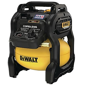 DEWALT 20V MAX* Portable Cordless Air Compressor Kit, 2.5 Gallons, 140 PSI, Brushless with Battery & Charger (DCC2520T1)