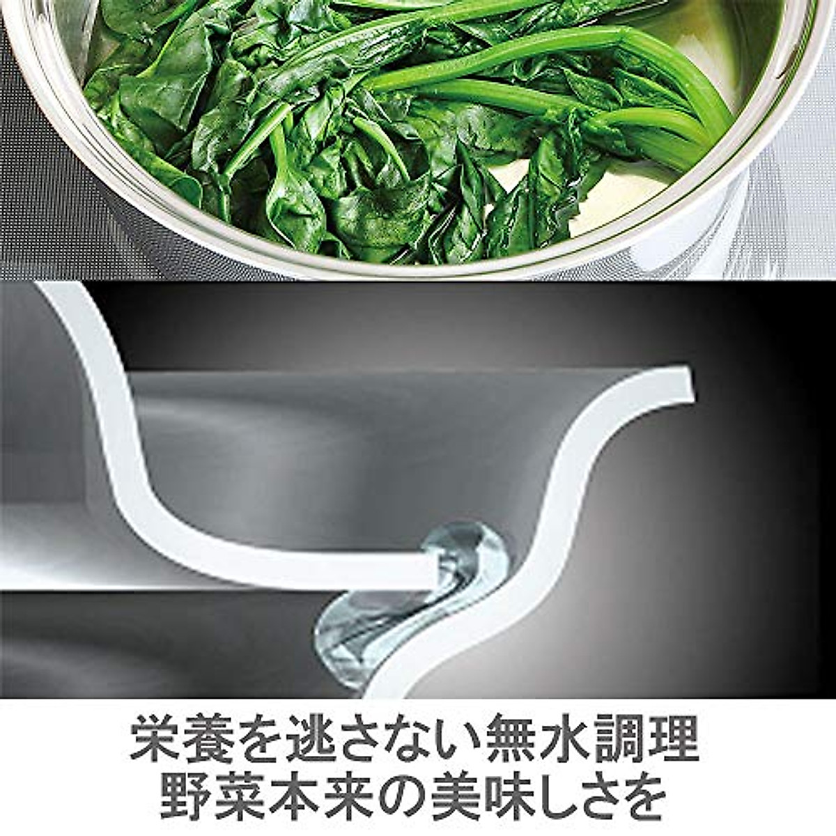 Vitakraft 6112 Frying Pan, 7.9 inches (20 cm), Induction Compatible, Stainless Steel, With Lid, Made in the USA