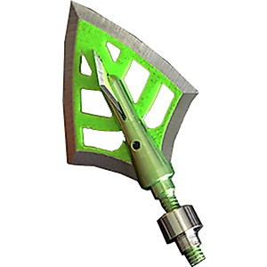 Dirt Nap Gear Double Bevel DRT Broadhead, Green, 100/125 Grain