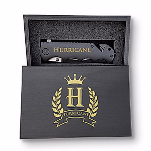 Customized Survival Knife, Classic Multi-Tool Knife, Best Personal Safety Survival Gear,'Hurricane' Personalized Knife