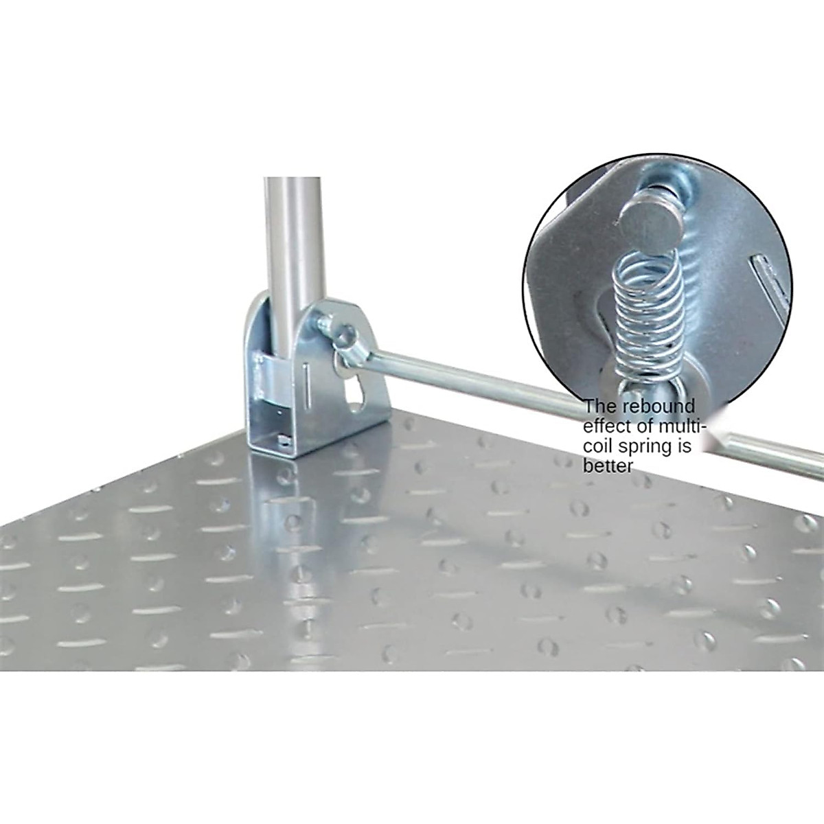 Platform Truck Heavy Platform Truck Steel Folding Push Cart 360 Degree Swivel Wheels Moving Dolly Cart Flat Handtruck Portable Flatbed Cart Reliable