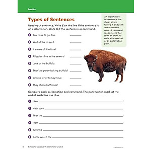 Scholastic Success with Grammar Grade 3 Workbook