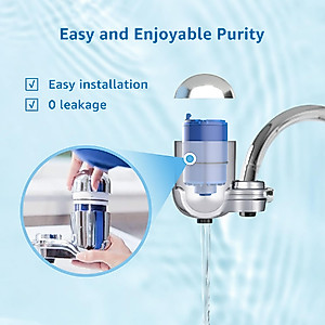 Filterlogic NSF Certified Water Filter, Replacement for Pur® RF9999® Faucet Water Filter, Pur® Faucet Model Pur-0A1,FM-2500V, FM-3700, PFM350V, PFM400H, (Pack of 6),Model No.: FL-FF08