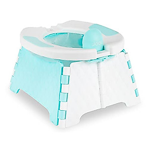 Portable Potty Training Chair with Travel Bag, Foldable, Indoor/Outdoor Use, Camping, Includes 30 Replacement Bags - Jool Baby