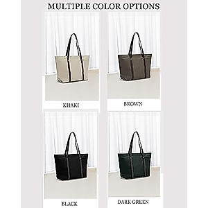 Laptop Tote Bag for Women Black Shoulder Work Computer Bag Briefcase Laptop Case Waterproof Teacher Tote Office Bag Lightweight Large Travel Weekender Bags Handbags Work Bags for Women Professional