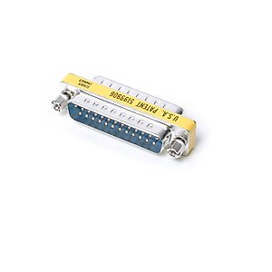 StarTech.com DB25 Slimline Gender Changer M/M - Serial / parallel gender changer - DB-25 (M) to DB-25 (M) - GC25SM