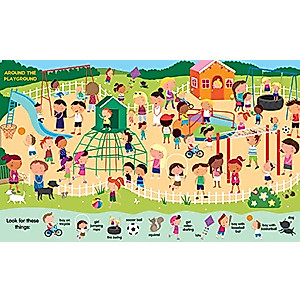 Search & Find: Around the Neighborhood - Search for People, Animals, Objects, Food, and More, Ages 2 and Up - Part of the Search & Find Series