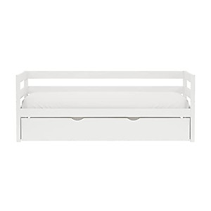 Hillsdale Caspian Trundle, Twin Daybed, White