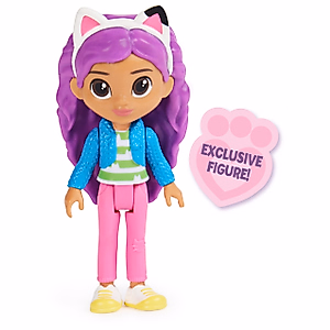 Gabby's Dollhouse, Transforming Garden Treehouse Playset with Lights, 2 Figures, 5 Accessories, 1 Delivery, 3 Furniture, Kids Toys for Ages 3 and up