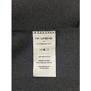 AK TRADING CO. 10 feet x 10 feet Polyester Backdrop Drapes Curtains Panels with Rod Pockets - Wedding Ceremony Party Home Window Decorations - Royal Blue (DRAPE-5x10-ROYAL)