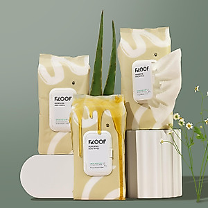 Hypoallergenic Renewing Dog Wipes - Grooming Natural Fresh Aloe Wipes for Paws, Face, Skin, Eyes, Ears, Butt - Perfect for Puppy & Adult Dogs - Vet Dermatologist Formulated - Extra Thick (72 Count)