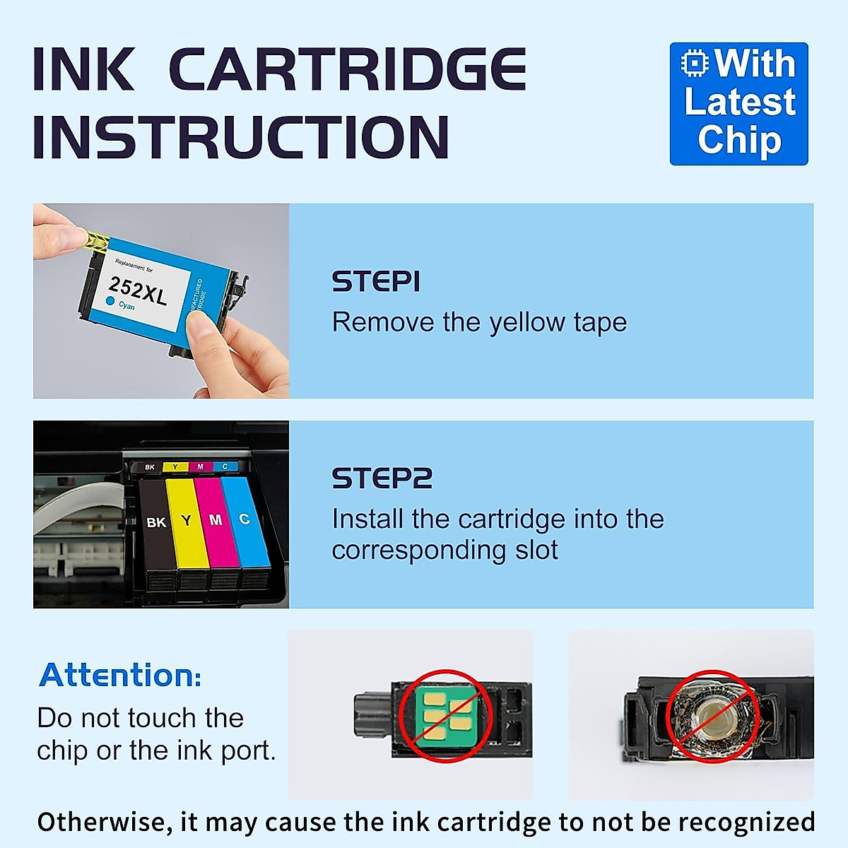 ZIPRINT Remanufactured Ink Cartridge Replacement for Canon PG-240XL CL-241XL 240 241 240XL 241XL for Pixma MG3620 MG3220 MG2220 MG2120 MX432 MX472 MX532 MG3520 MX452 MX459 Printer (Black, Tri-Color)