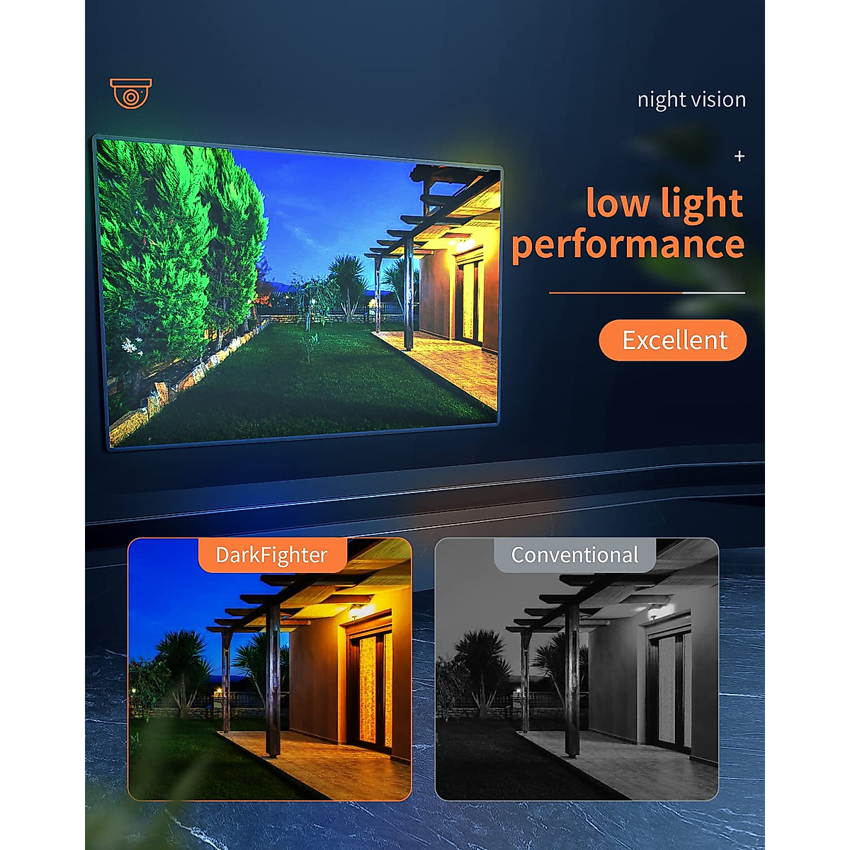 DS-2DE5432IWG-E HIK 5 Inch 4MP PTZ IP Camera with Auto Tracking, Indoor Outdoor PoE Network Camera with 32X Optical Zoom, DarkFighter, Human/Vehicle Detection, IR 492ft Night Vision, Face Capture