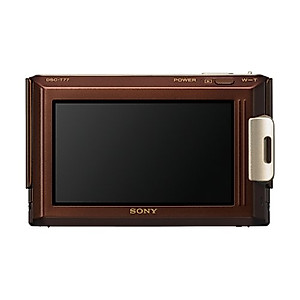 Sony Cybershot DSC-T77 10MP Digital Camera with 4x Optical Zoom with Super Steady Shot Image Stabilization (Brown)