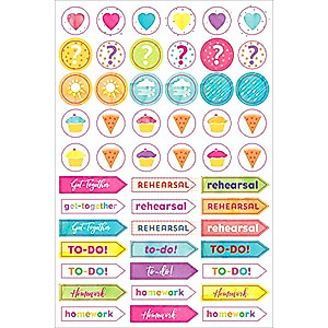 Student Planner Stickers (Set of 575 Stickers)