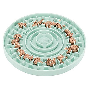 TRIXIE Junior Licking Mat, Pet Slow Feeder, for Dogs and Cats, Mint