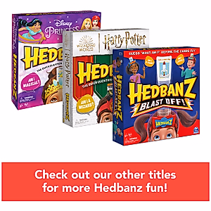 Spin Master Games Hedbanz Disney Princess Game with Hedbanz Frozen Game 2-Pack Bundle, Classic Question Game for Kids and Families, Ages 6 and up, Amazon Exclusive