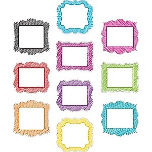 Teacher Created Resources Scribble Accents (2670) 0.38 H x 10 L x 7 W