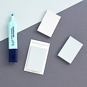 Monolike Smoothie Grid Sticky-it - 5p Set Self-Adhesive Memo Pad 50 Sheets