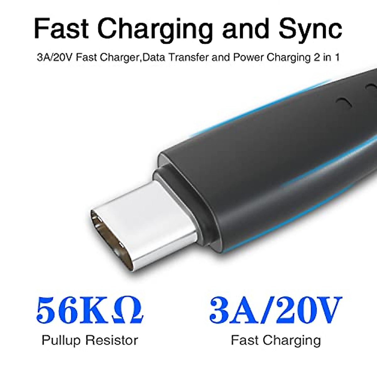 USB C to USB C Charger Cable 6ft+10ft Cord for Samsung Galaxy S23/S22 Plus/S22 Ultra/S21 FE 5G/S21+/S21 Ultra/S20/S20+/S20 Ultra,A14 A54 A34 5G,A53,Note 20 10+,Note20,60W Charging Fast Charge Wire