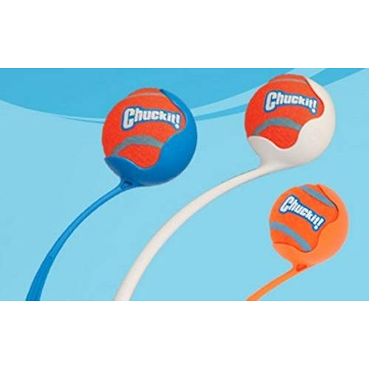 Chuckit Dog Tennis Ball Dog Toy, Small (2 Inch Diameter) for dogs 0-20 lbs, Shrink Wrap Pack of 2