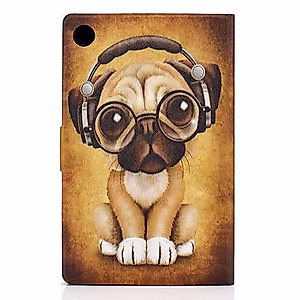 Compatible with/Replacement for Tablet PC Samsung Galaxy Tab A8 10.5 inch 2021 SM-X200/X205/X207 PU Leather Flip Cover Stand Wallet Case XXDY2(5)