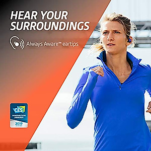 Plantronics 211855-99 BackBeat Fit 3100 True Wireless Earbuds, Sweatproof and Waterproof In Ear Workout Headphones, Black, One Size Fits All