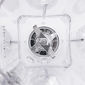 Commercial Blenders Fruit Juicer Smoothie Maker Mixer with Soundproof Cover Intelligent Touch Screen Ice Crusher for Frozen Drinks Smoothies 2.2L Heavy Duty