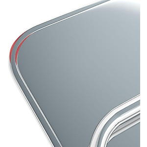 Platform Truck Flat Handtruck Steel Platform Truck with 4 Wheels Flatbed Cart Load 150kg Folding Push Cart Lightweight Moving Dolly Cart Reliable