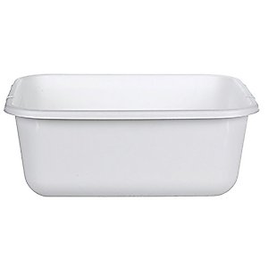 RHP2951ARWHT - Rubbermaid Dishpan, 4.5gal, White
