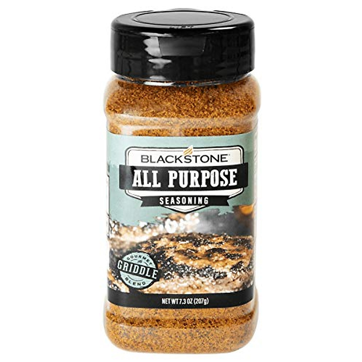BBQ Seasonings and Rub Bundle - Blackstone All Purpose Seasoning 7.3 oz, Parmesan Ranch 7.3 oz, and Tequila Lime 7.4 oz with Coastal Cafe Dry Rub Tip Sheet (All Purpose/Parmesan Ranch/Tequila Lime)