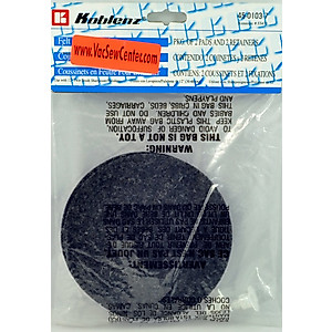 Koblenz Floor Scrubber Gray Felt Buffing Pads by Koblenz