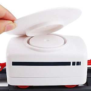 Rotating Sushi Toy, Electric Rail Train Set Children's Character Game, Train Orbiting Rotating Sushi Tray Home Rail Conveyor Sushi Display Table Rotating Table