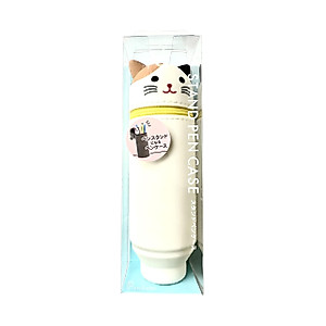 Pen Case, Pen Stand, Calico Cat, Mikeneko by Punilabo, Kawaii Gift, Japanese Cute Item