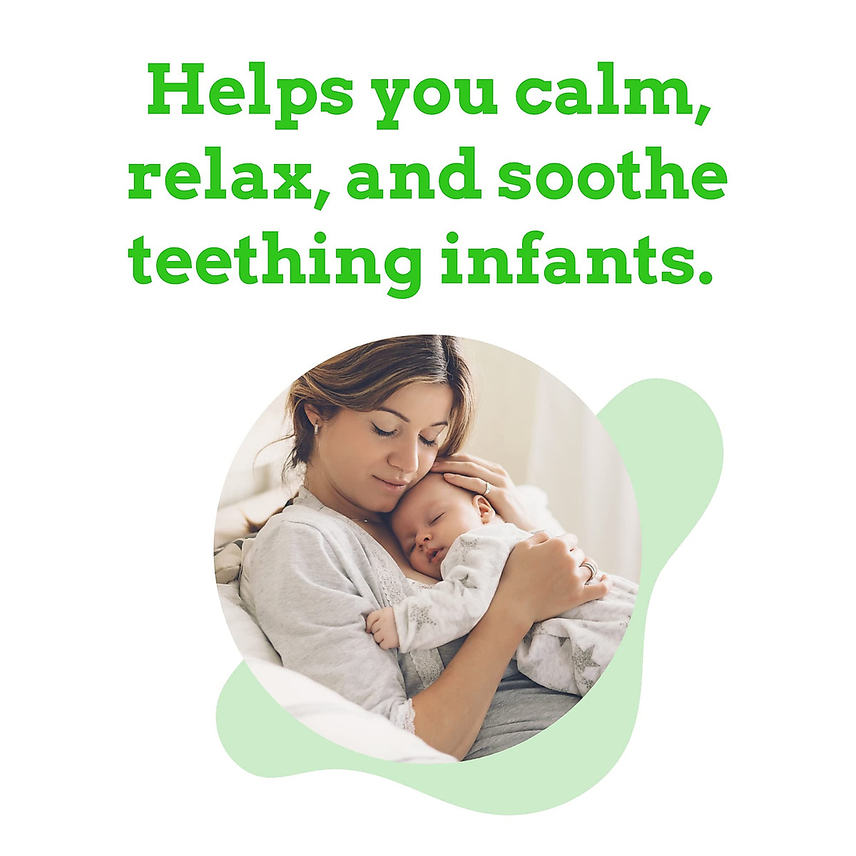 Orajel Non-Medicated Cooling Teething Gel, Daytime, 0.125 Ounce