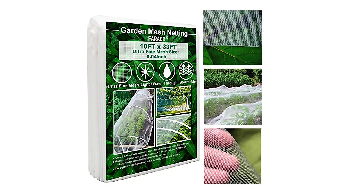Ultra Fine Garden Netting 10x33Ft for Plant Protection