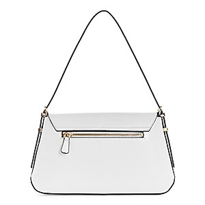 GUESS Desideria Flap Shoulder Bag, White