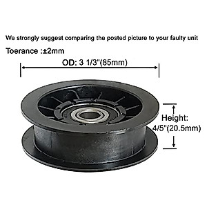q&p Outdoor Power Idler Pulley Replace Murray 91179, 421409 Oregon 34-826