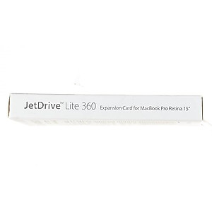 Transcend 256GB JetDrive Lite 360 Storage Expansion Card for 15-Inch MacBook Pro with Retina Display (TS256GJDL360),Black/silver