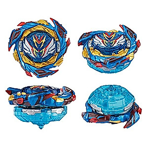 Battling Tops Burst Toy Game 4 Set Spinning Tops 2 Launchers Battle Gyro Battling Tops Set Great Birthday Gift for Children Kids Boys Ages 6+ (1854)