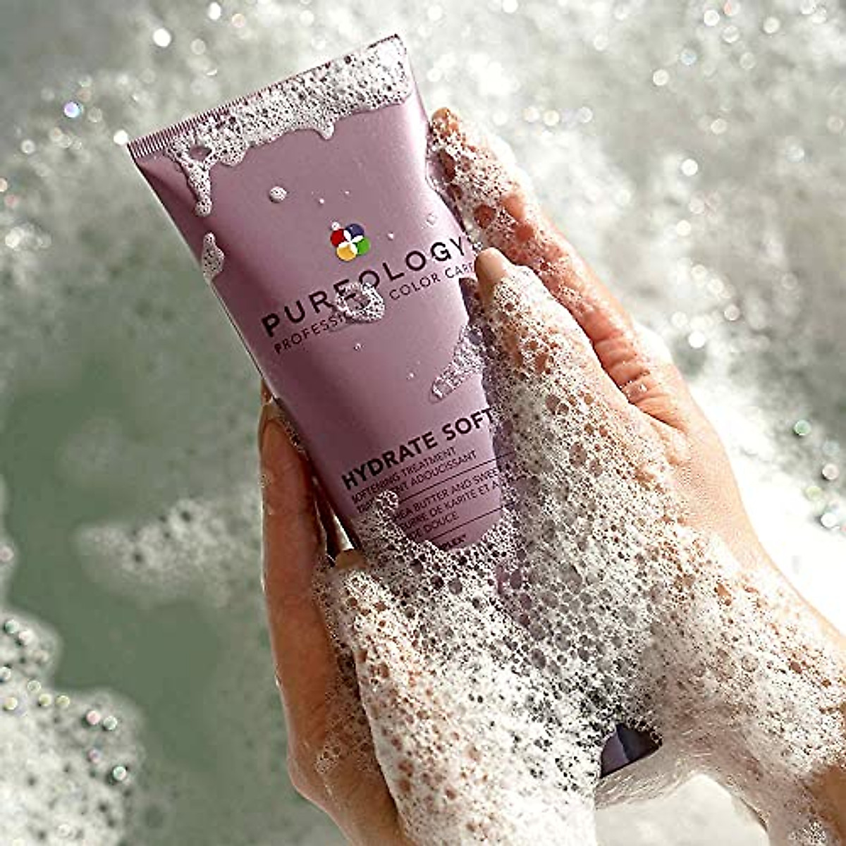 Pureology Hydrate Soft Softening Treatment For Dry, Color-Treated Hair Nourishing Treatment Adds Softness, Sulfate-Free, Vegan, 6.7 Fl. Oz.