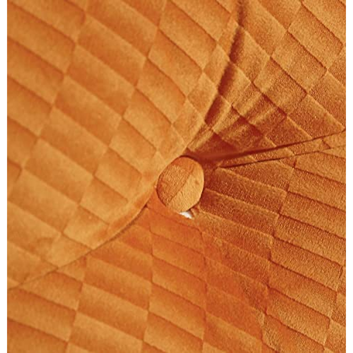 Shxime Large Triangular Headboard Triangular Reading Bed Rest Pillow Daybed Backrest Support Cushion (Orange, 79"x8"x20")