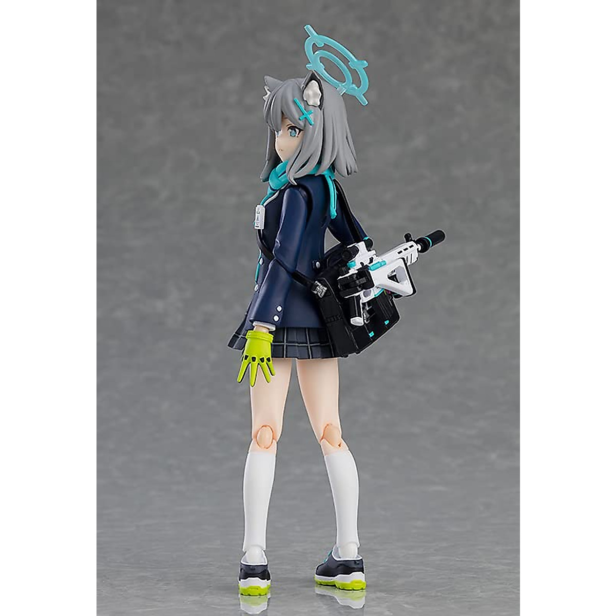 Max Factory figma Blue Archive Blue Sandwolf Shiroko Non-Scale Plastic Painted Action Figure